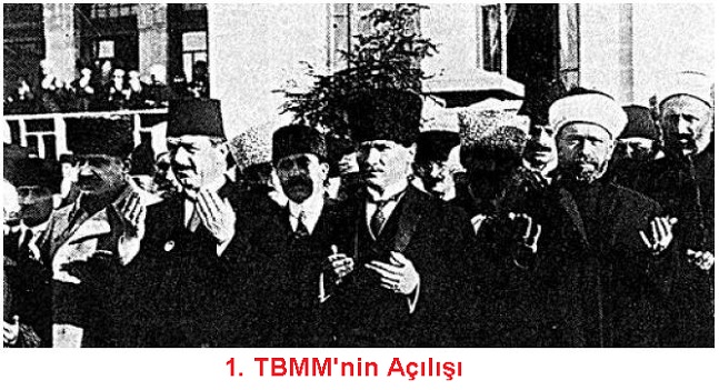1.TBMM'nin Açılması, Özellikleri ve Faaliyetleri – Tarih Portalı
