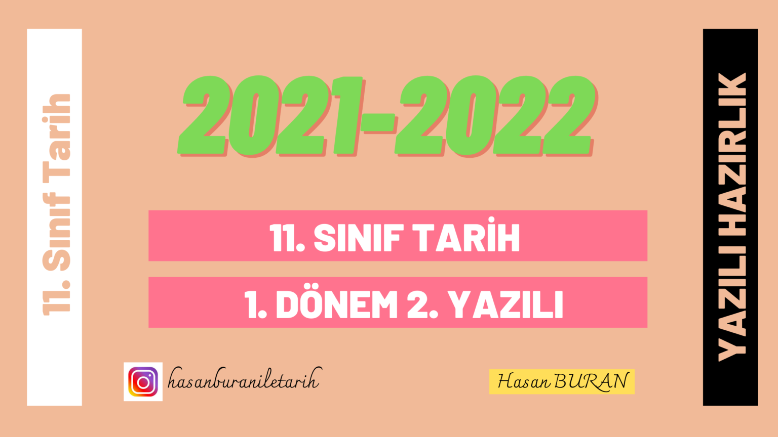 11. Sınıf Tarih 1. Dönem 2. Yazılı 2021-2022 – Tarih Portalı